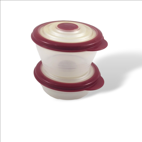 Tupperware | Kitchen | Tupperware Set Of 2 Stuffabowl Containers With ...